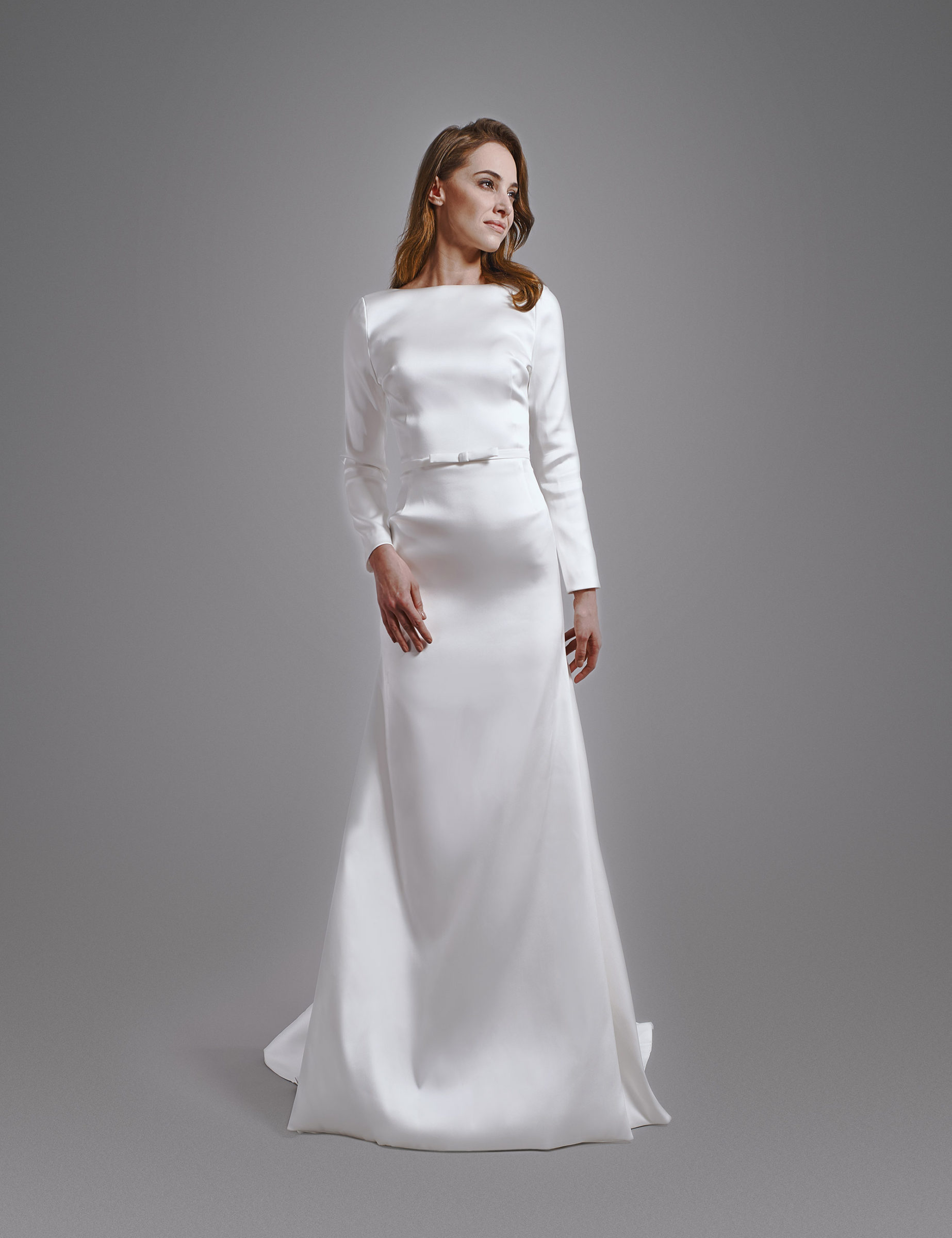 Simple elegant minimal wedding dress Maiden Wedding Dress